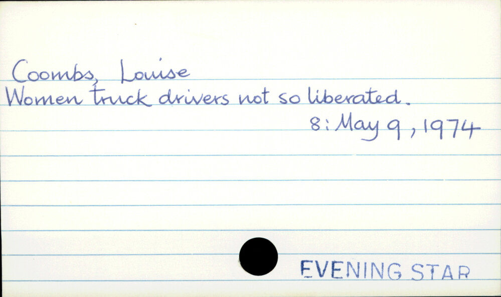 Coombs, Louise | Dunedin Public Libraries