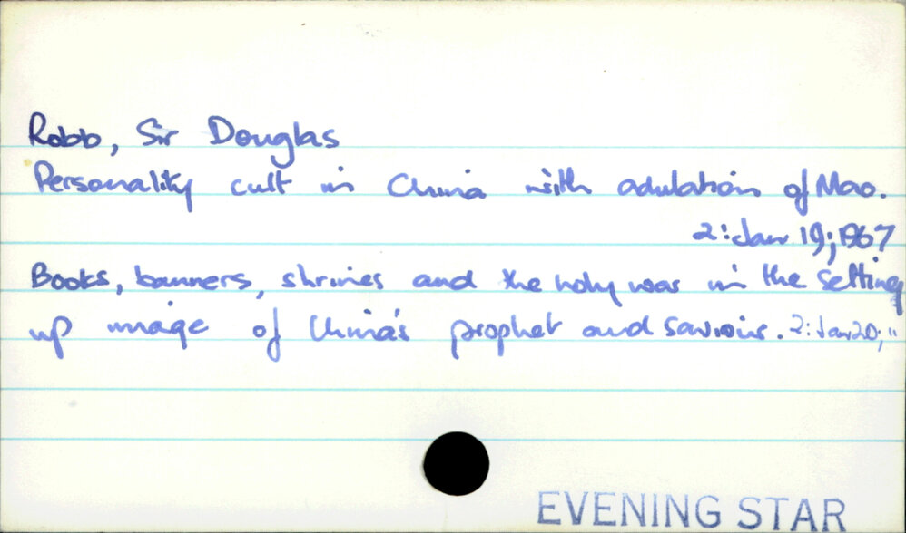 Robb, Sir Douglas | Dunedin Public Libraries